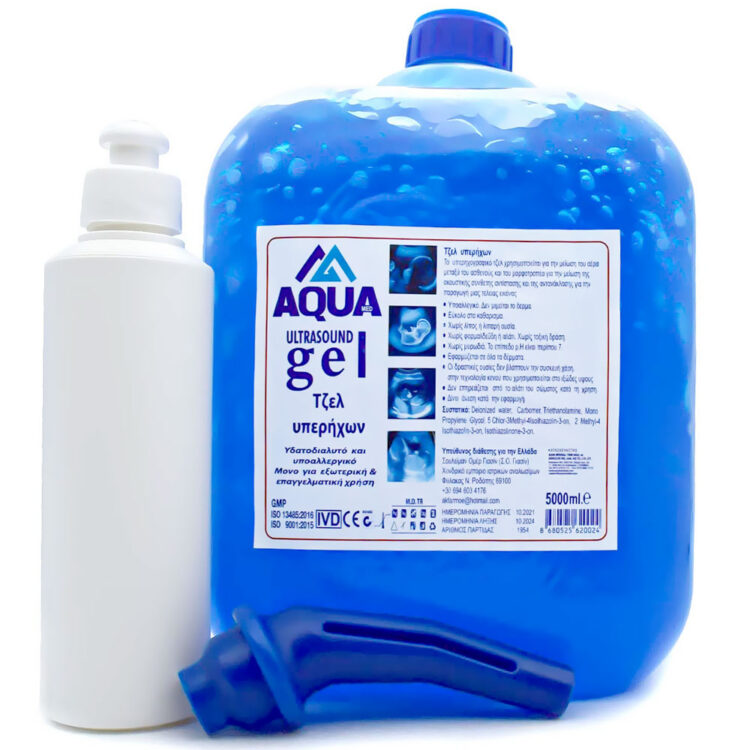 Gel d’Échographie Aqua 5l Ultrasound Blue