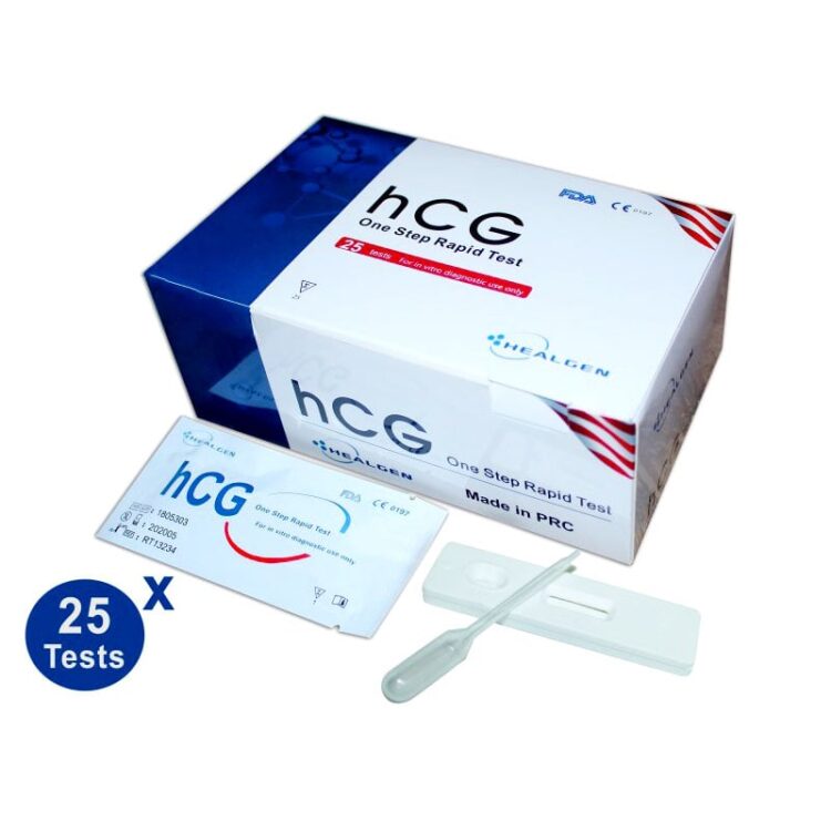 Test De Grossesse HCG Boite de 25 – Au Meilleur Prix Maroc
