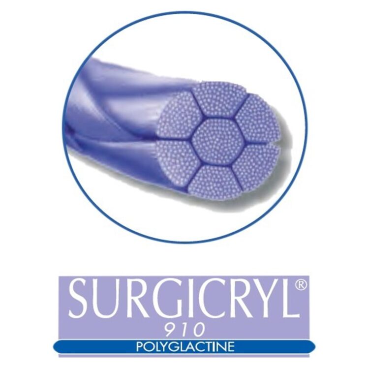 Fil de Suture Résorbable Surgicryl 910 Polyglactine – Au Maroc